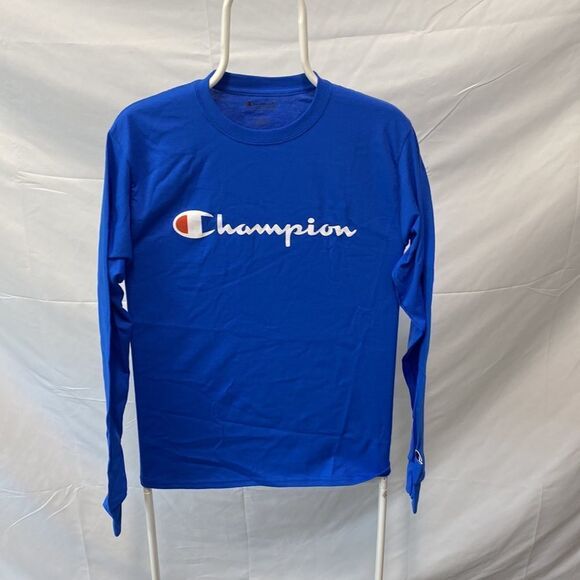Champion | Shirts | Mens Long Sleevechampionshirt Color Blue Size S New ...